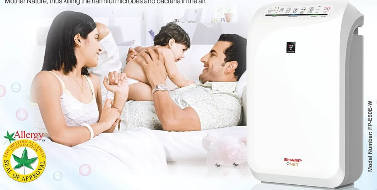 Sharp qnet plasmacluster air purifier store